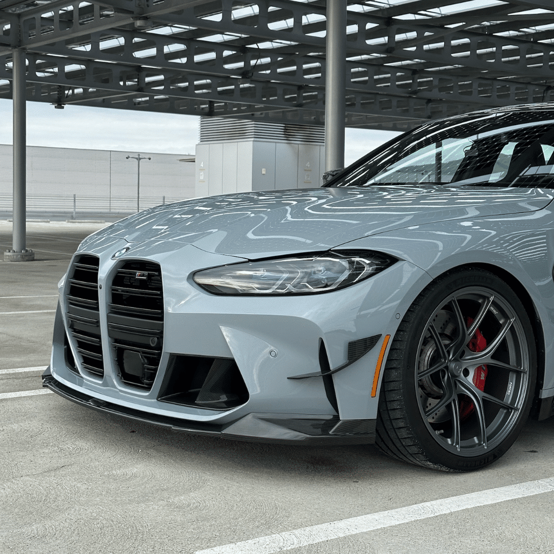 BMW G8X M3/M4 Carbon Fiber Front Splitter – CarBahn