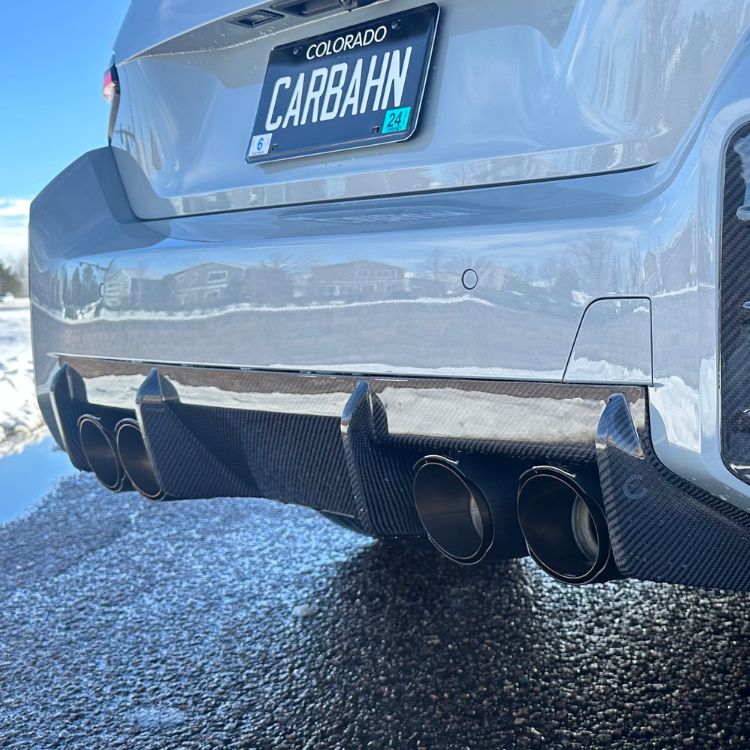 Carbon Fiber Rear Diffuser | BMW G87 M2 – CarBahn
