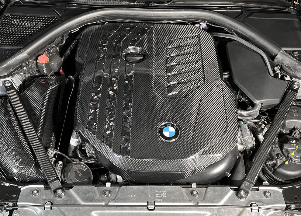 Carbon Fiber Engine Chassis Brace Set | BMW M240i/ M340i/ M440i – CarBahn